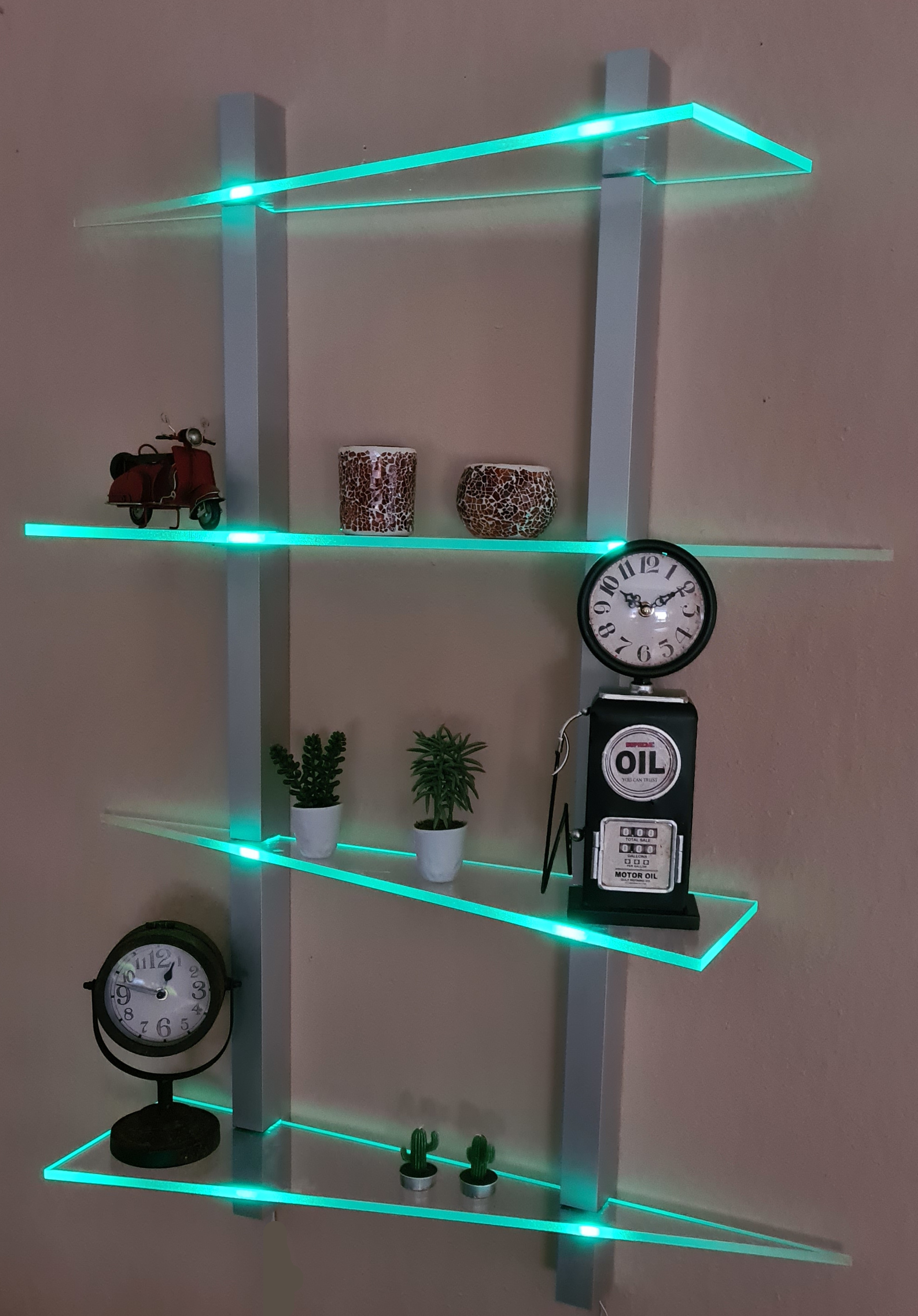 led-regale - LED Regal Zick Zack